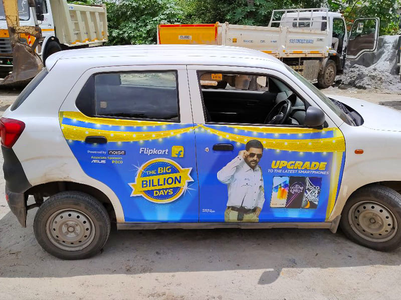 Cab Branding In Chennai | BrandOnWheelz