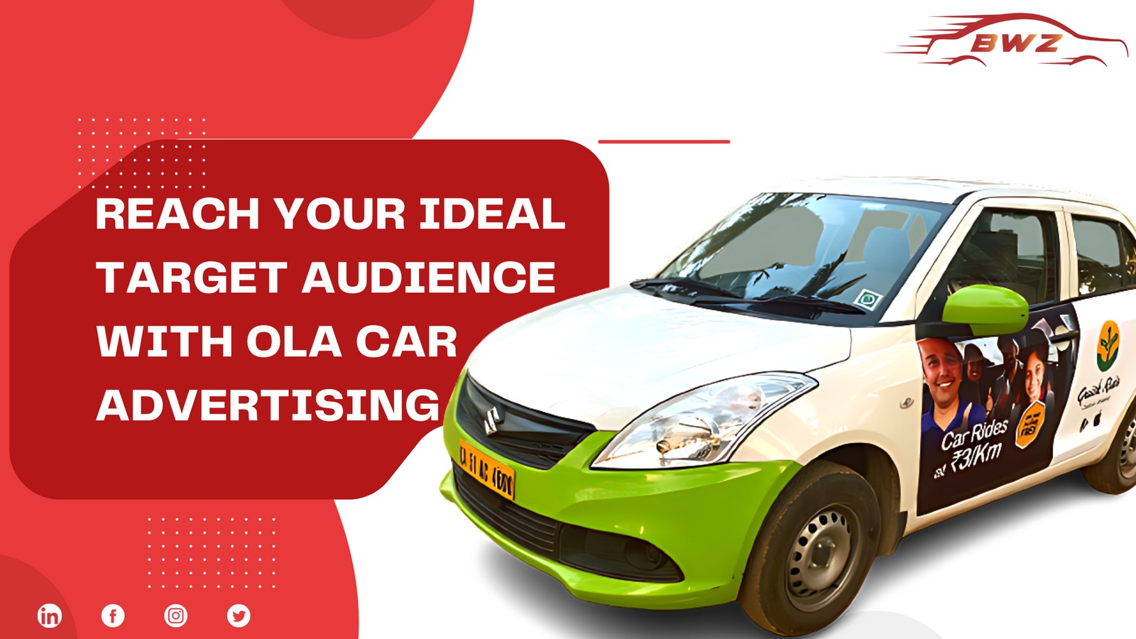 Reach Your Ideal Target Audience With Ola Car Advertising
