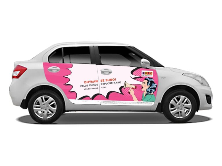 Ola Car Branding | BrandOnWheelz