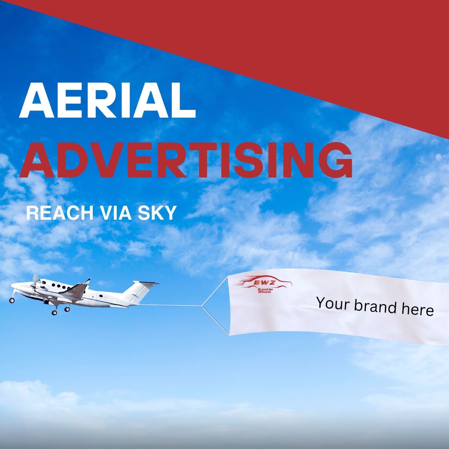 Aerial Advertising | BrandOnWheelz