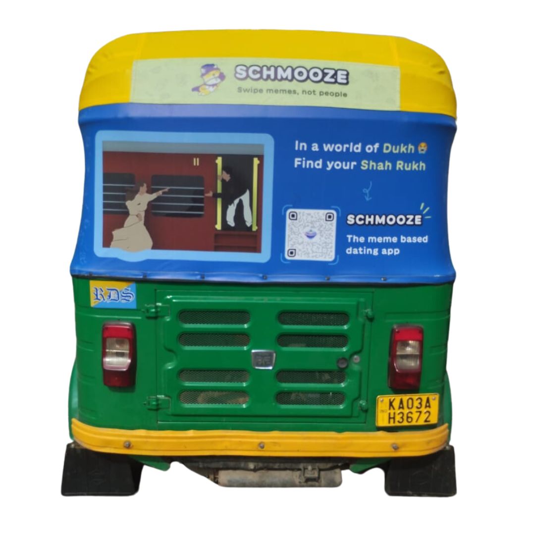 Auto Rickshaw Advertising In Guwahati | BrandOnWheelz