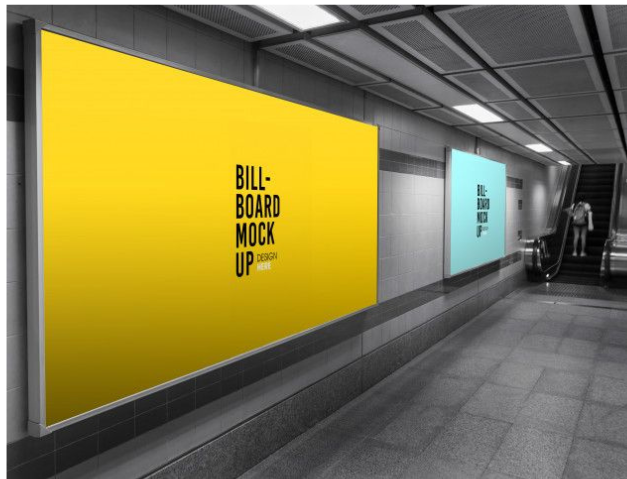 Metro Station Advertising | BrandOnWheelz